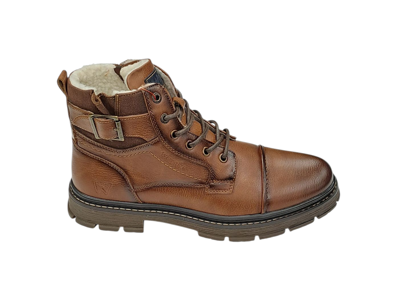 Wrangler Ryland Men High Boots - Tortoise Shell – Watson Menswear