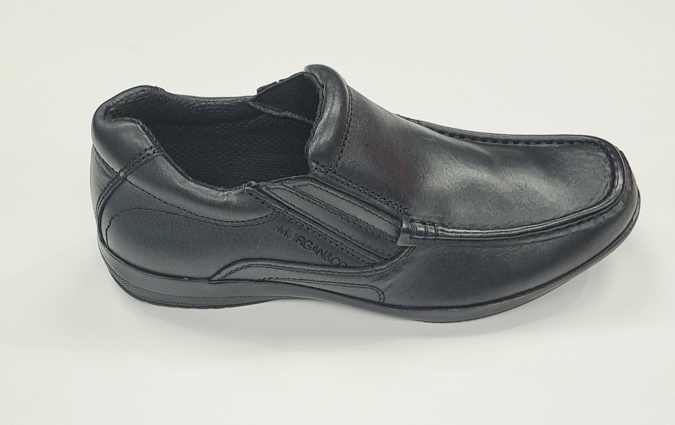 Morgan & Co Slip On Shoe MGN-752 - Black – Watson Menswear