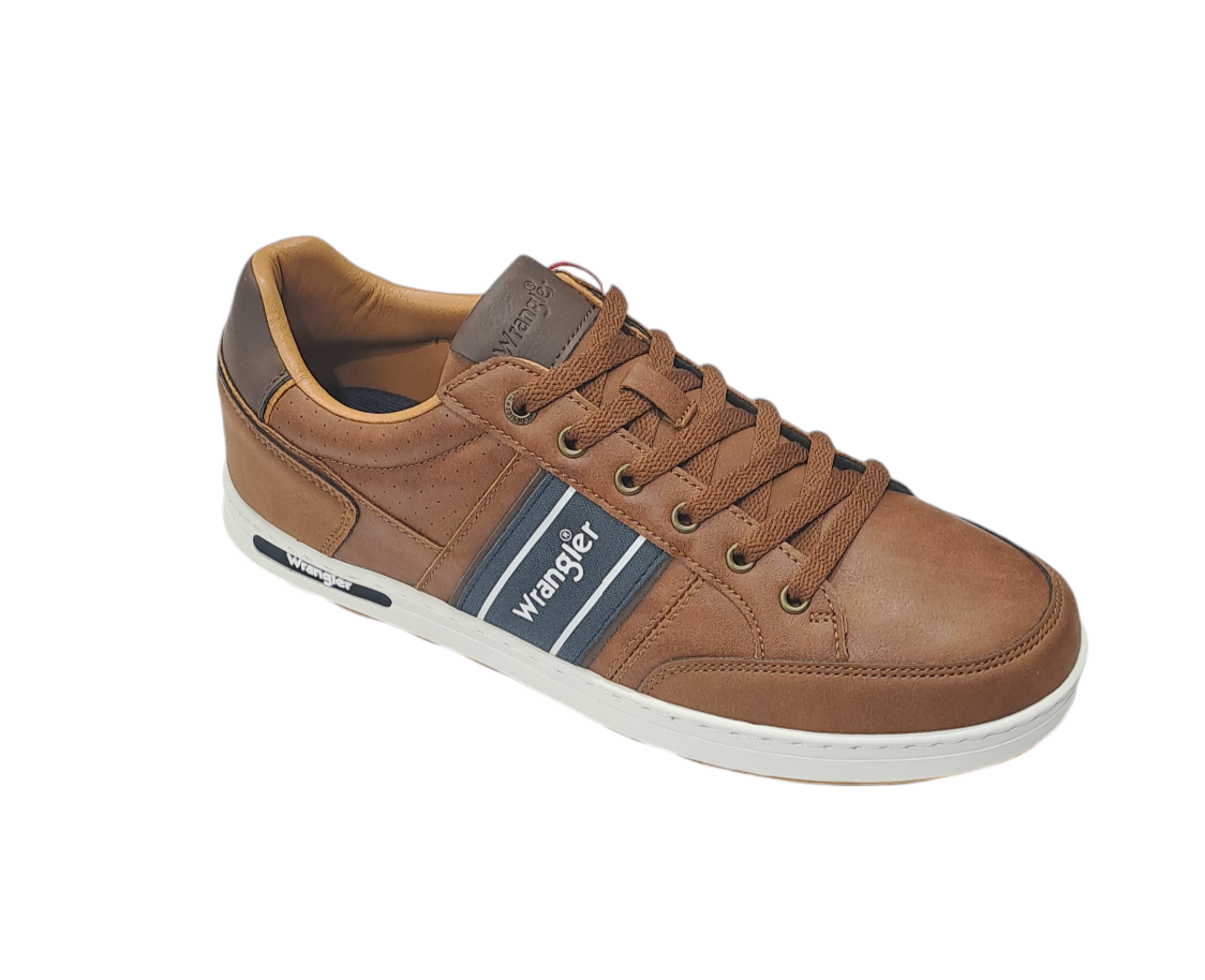 Wrangler Butch Men Low Casual Trainer - Tortoise Shell – Watson Menswear