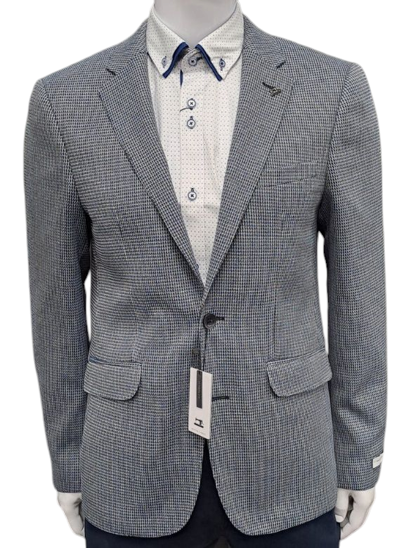 White Label Tapered Fit Blazer - Navy – Watson Menswear